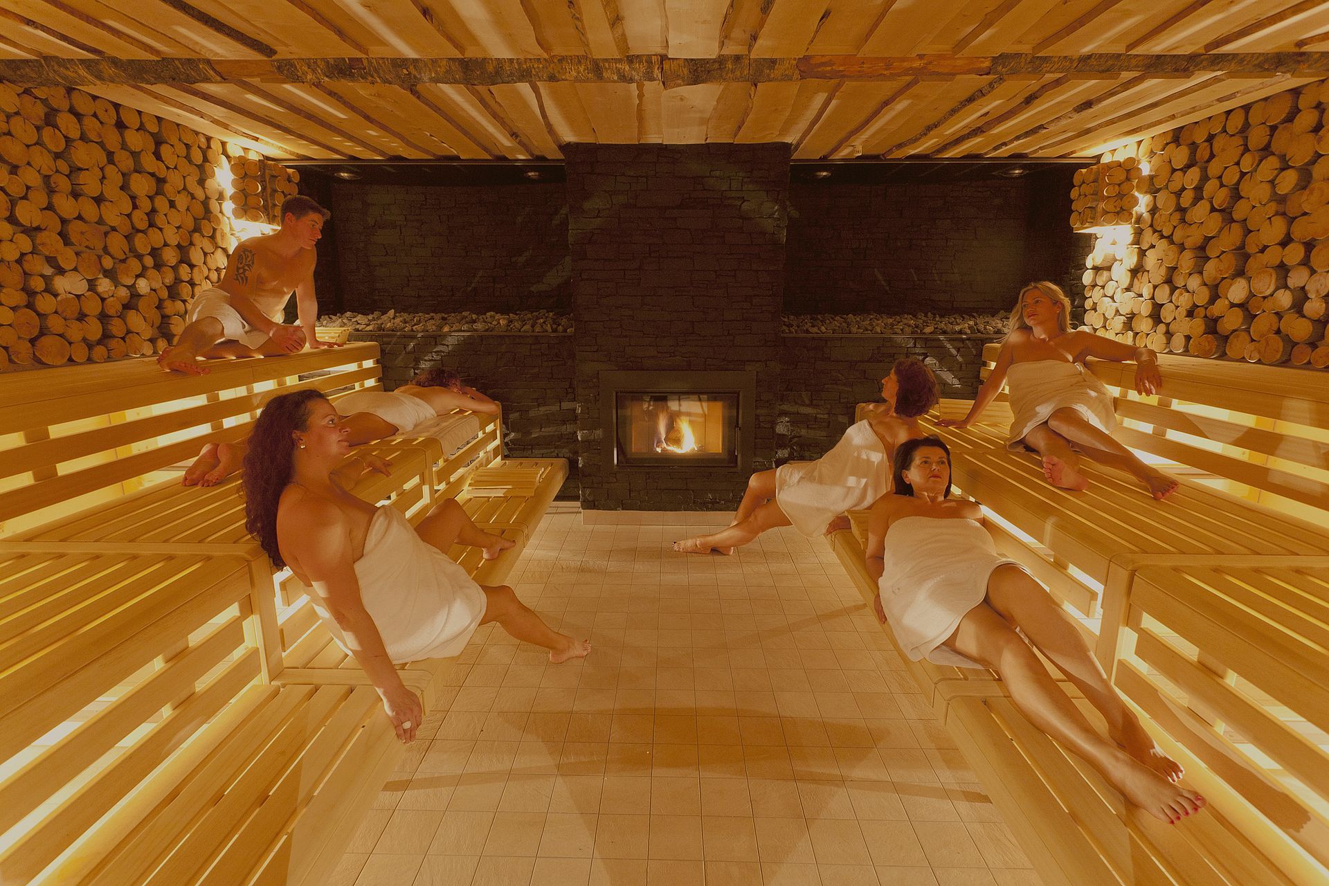 Westfalenbad: Saunen